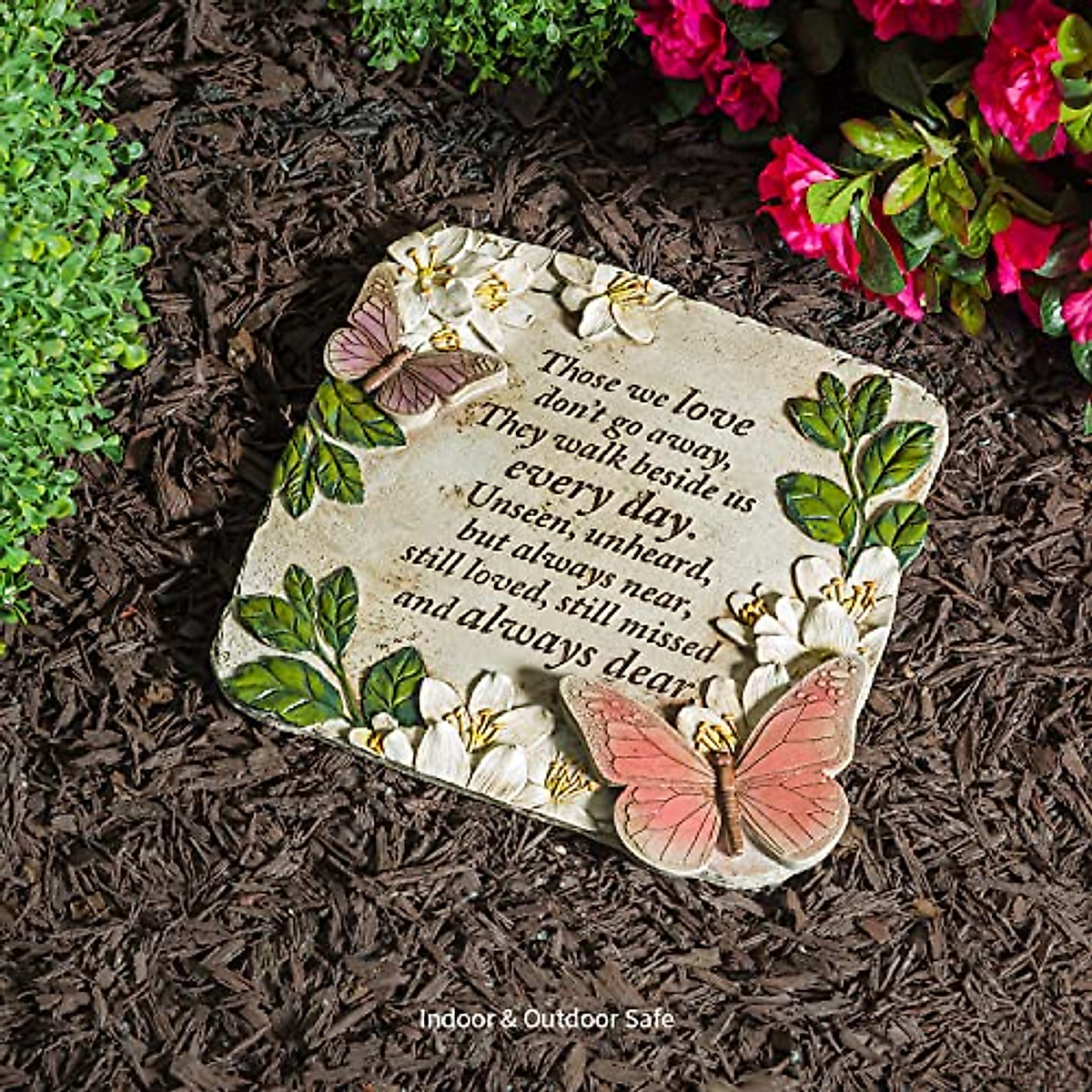 New Creative Memorial Stone, Those We Love Butterflies