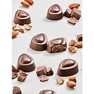 Godiva Chocolatier Milk Chocolate Valentine’s Gift Box with Red Ribbon – 22 Piece Assorted Milk Chocolate with Gourmet Fillings -Gift for Chocolate Lovers