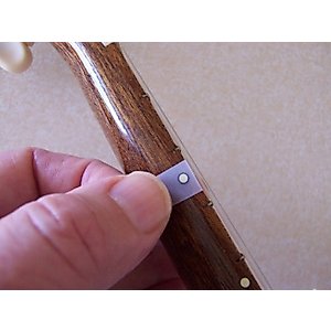 Classical Guitar Fret Markers - Rosette Black/Ivory Fret Dots