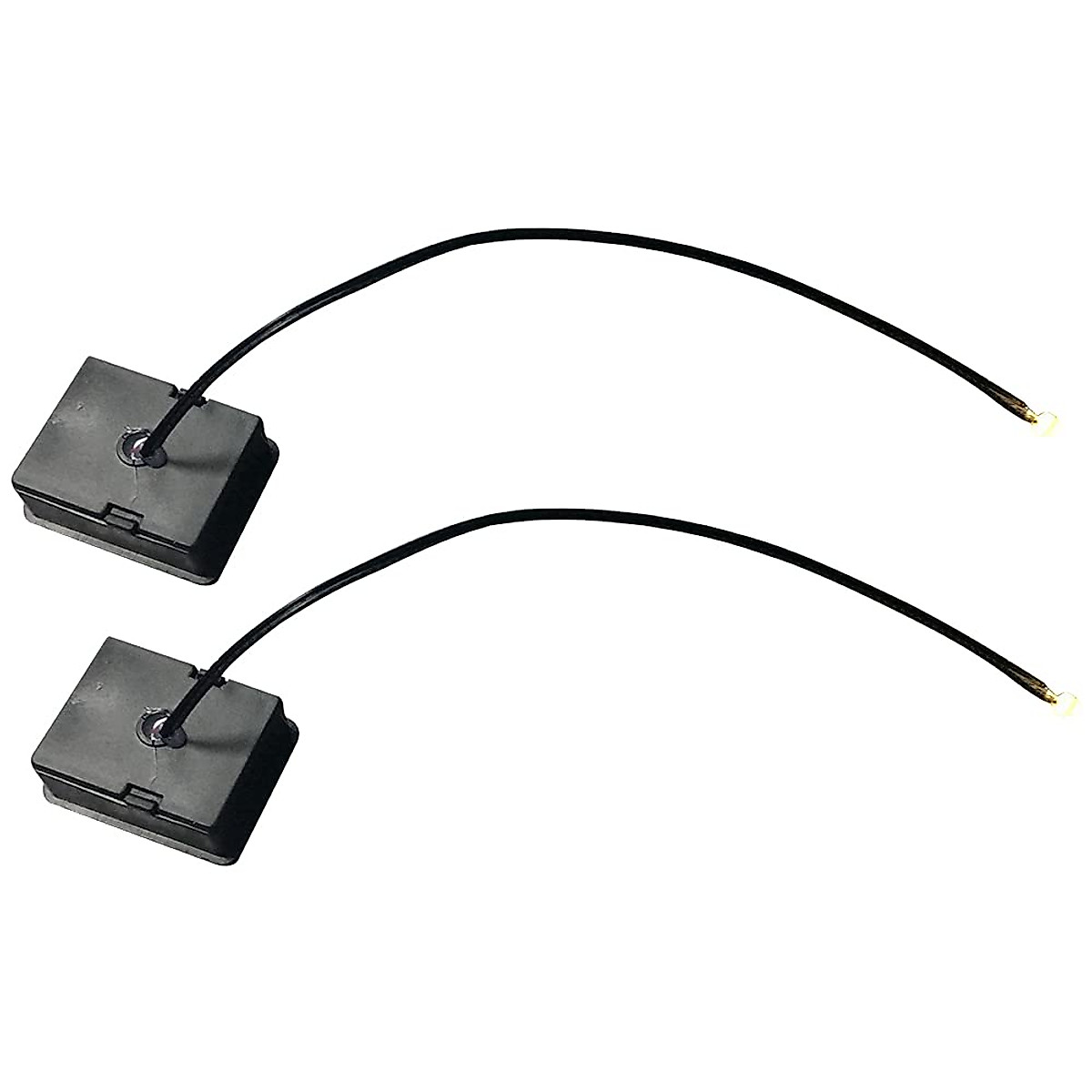 iayokocc 2 Pack Solar Light Replacement Top Parts for Outdoor Hanging Lanterns, Solar Panel Lantern Lid Battery Box Led Lights Bulb Accessories for Garden Patio Walkway Yard