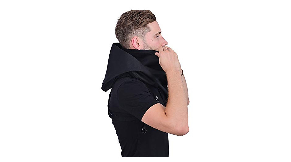 HIBIRETRO Cyberpunk Rogue Cowl - Stylish Costume Accessory
