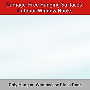 Command Large Wall Hooks, Damage Free Hanging Wall Hooks with Adhesive Strips, No Tools Wall Hooks for Hanging Decorations in Living Spaces, 1 Clear Wall Hook and 2 Command Strips