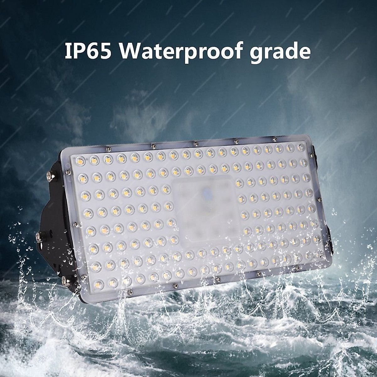 LED Flood Light, chunnuan,100W LED floodlights 9000LM Warm White(2800-3200K) Outdoor Waterproof IP65 Super Bright Flood Lamp Security Light Spotlight Lamp for Outdoor Garage,Garden,Yard