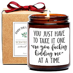 Funny Gifts Candles for Women, Men, Best Friends Birthday Gifts Friendship Gifts for Her, Funny Gifts for Friends, Mom, BFF, Girlfriend, Boyfriend, Coworkers
