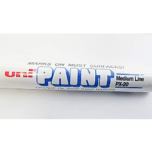 Sanford uni-Paint 63607 uni-Paint Marker Medium Point Orange