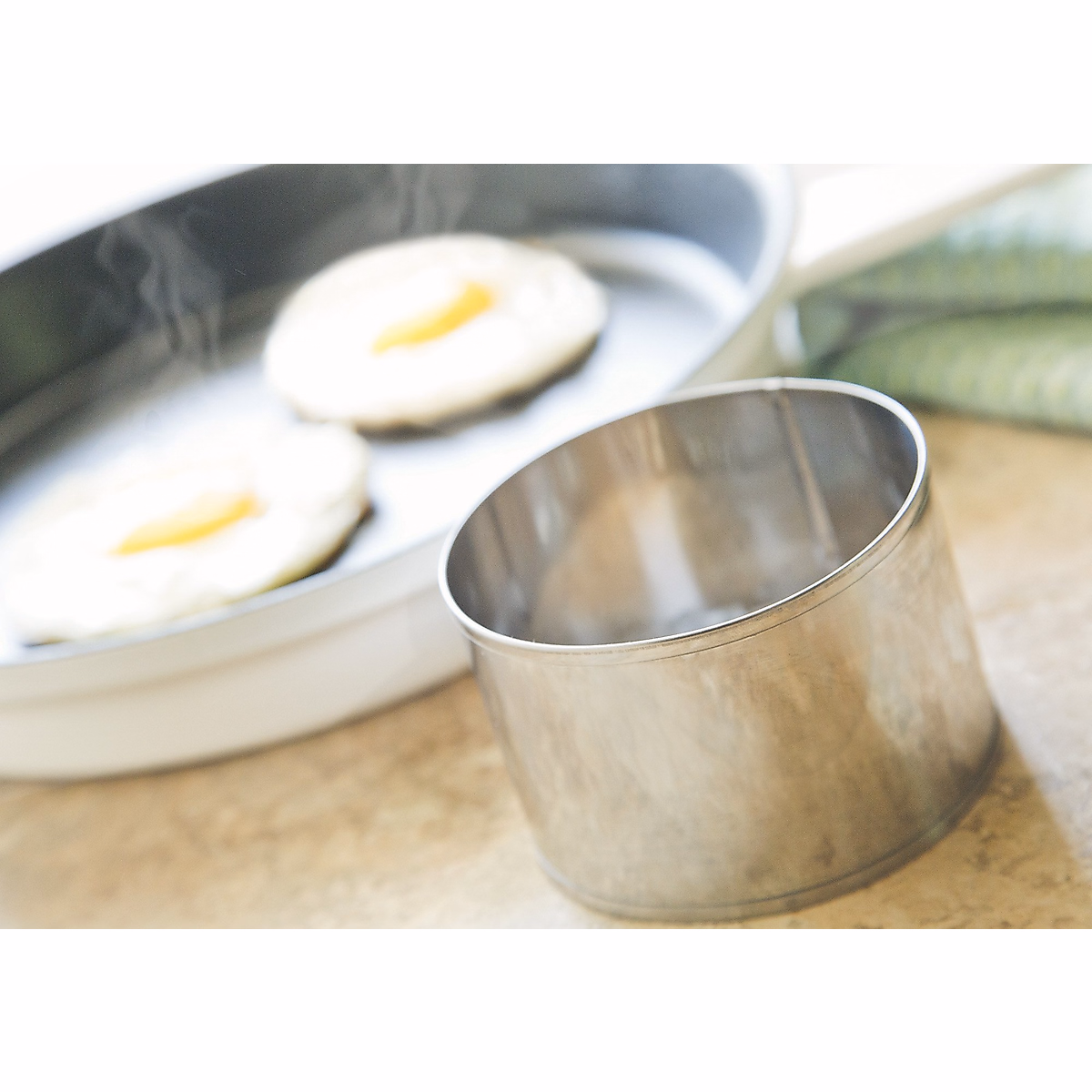 Fox Run Rosti/Egg Ring Molds, 3.5 x 3.5 x 2.5 inches, Metallic
