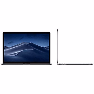 Mid 2019 Apple MacBook Pro Touch Bar with 2.6 GHz Intel Core i7 Six-Core (15.4 inches, 16GB RAM, 256GB SSD) Space Gray (Renewed)
