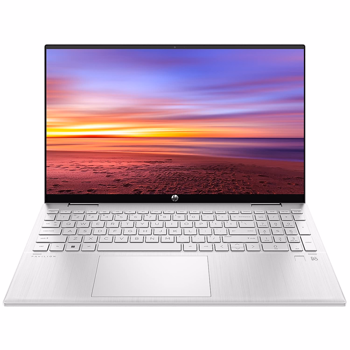 HP Pavilion x360 2-in-1 Laptop, 15.6" FHD IPS Touchscreen, 12th Gen Intel Core i5-1235U, 16GB RAM, 1TB PCIe SSD, Webcam, Backlit Keyboard, FP Reader, Wi-Fi 6, Stylus Pen, Windows 11 Home