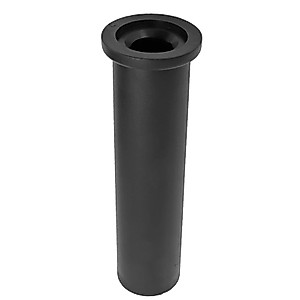 Barbell Adapter Sleeve, Olympic Adapter Sleeve, Converts 1" Standard Weight Plate Posts to 2" Olympic Weight Plate Posts for 8 inch Standard Barbell, Heavy Duty Nylon and Removable end Cap(8inch)