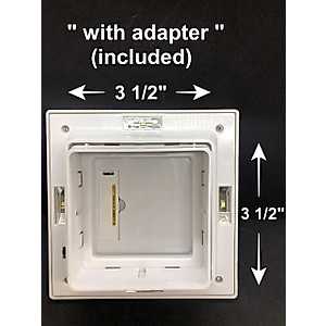 RELIGHTABLE Solar (12-Pack) Low Profile Black/White Will Fit 3.5"X3.5" and 4"x4" Post Deck Cap Fence LED Light (White)