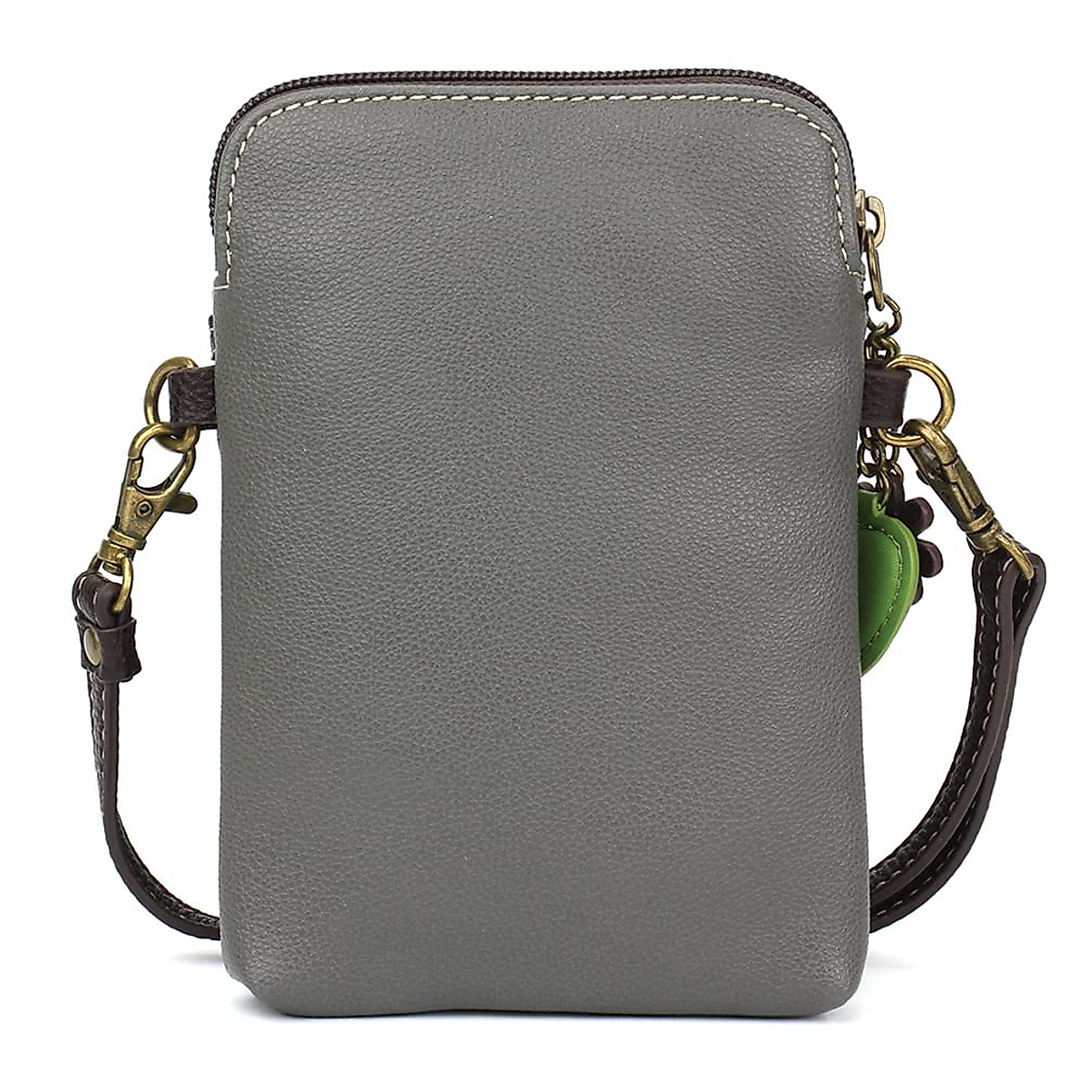 Chala Group Dragonfly Cellphone Crossbody Handbag - Convertable Strap (Grey_ Dragonfly)
