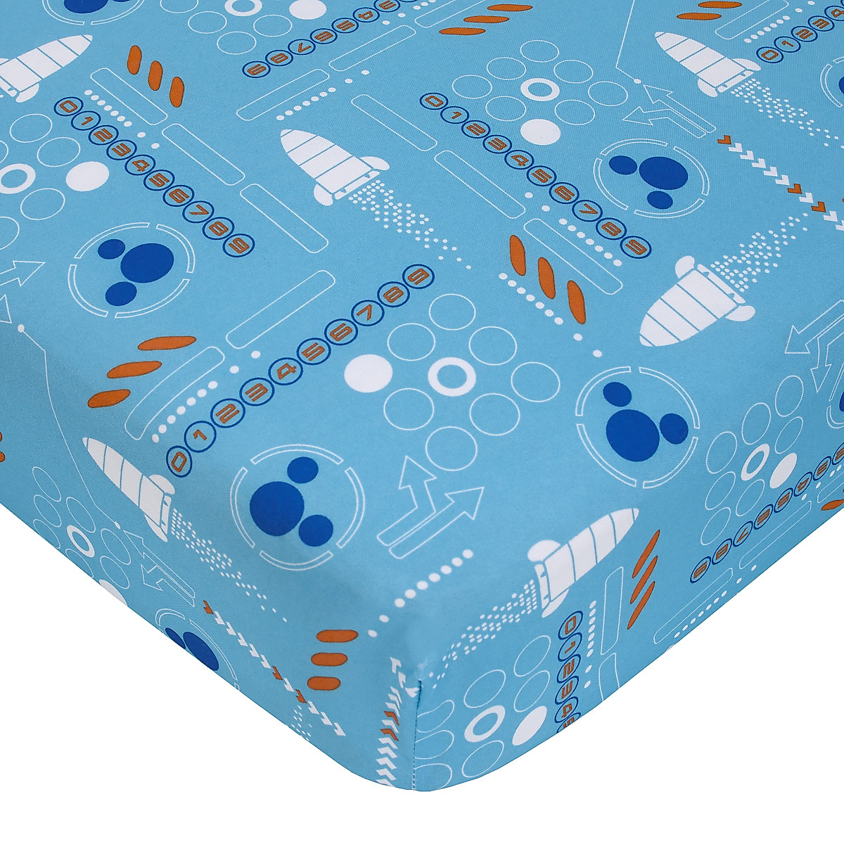 Disney Mickey Mouse Space Adventures 4 Piece Toddler Set, Blue