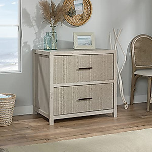 Sauder Pacific View Lateral File, Chalked Chestnut Finish