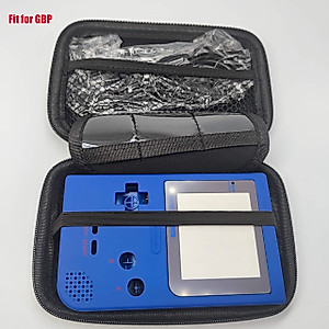 Travel Carrying Protective Cover EVA Hard Case Storage Bag Replacement for Game Boy Advance Color Pocket GBA GBC GBP Console for Nintendo DS Lite NDSL NDSi (Black)