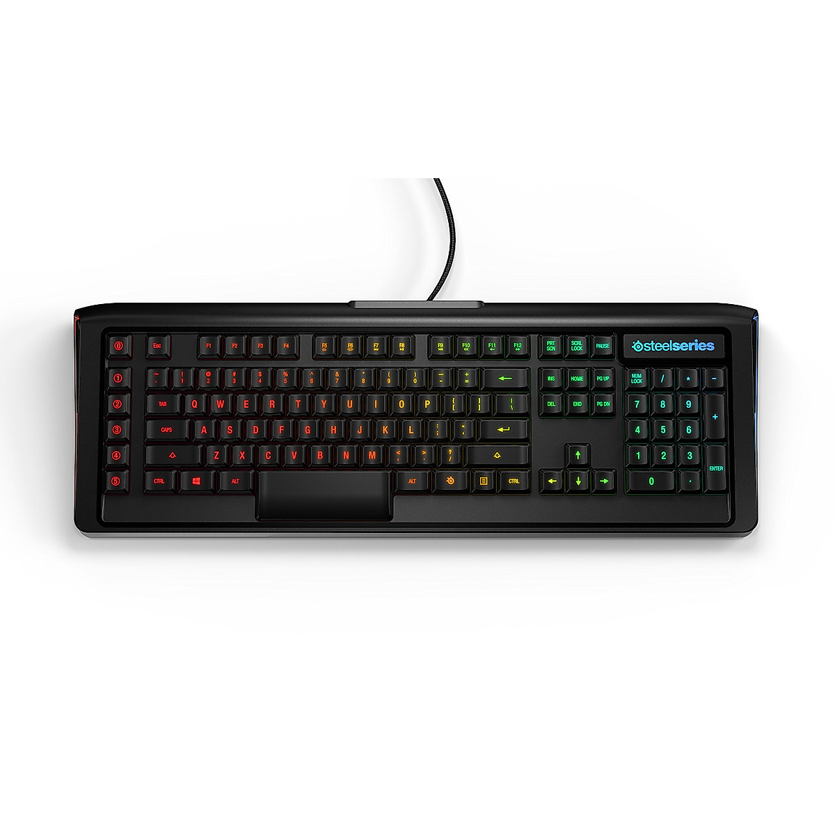 SteelSeries Apex M800 RGB Mechanical Gaming Keyboard - RGB LED Backlit - Linear & Quiet Switch