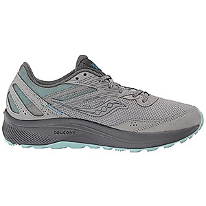 Saucony Women's Cohesion TR15 Running Shoe, Alloy/Topaz, 9