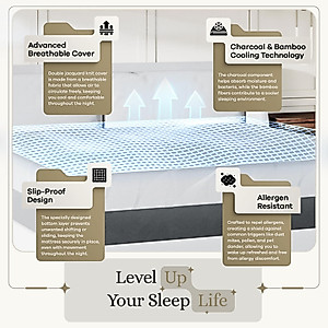 Sven & Son Luxury Hybrid Spring Mattress, Premium Materials, CertiPUR-US, Made in The USA, 14 inch Medium Soft - King