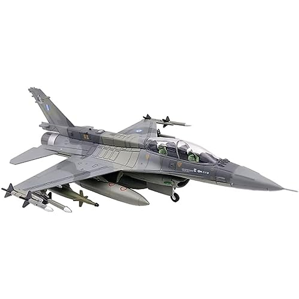 Flmenunu F-16D Fighter Jet Airplane Model 1/72 Falcon Military Aircraft Diecast Models
