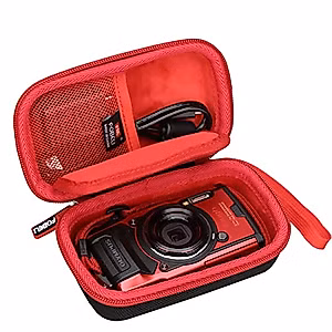 FBLFOBELI EVA Hard Carrying Case Compatible with OLYMPUS Tough TG-6 Camera, Travel Storage Protective Waterproof Bag (Case Only)