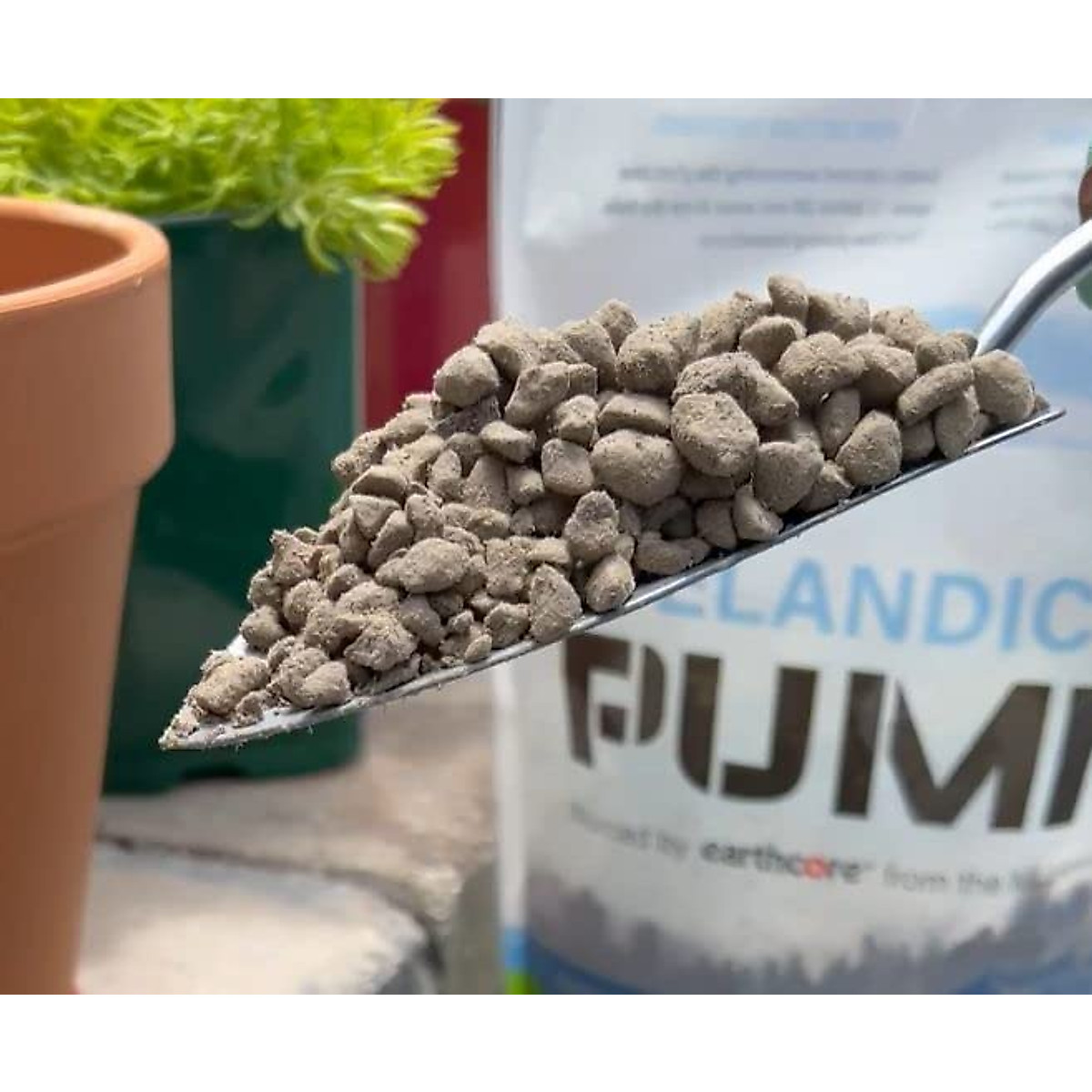 Pure Icelandic Potting Pumice, 10 lbs (8.5 quarts)