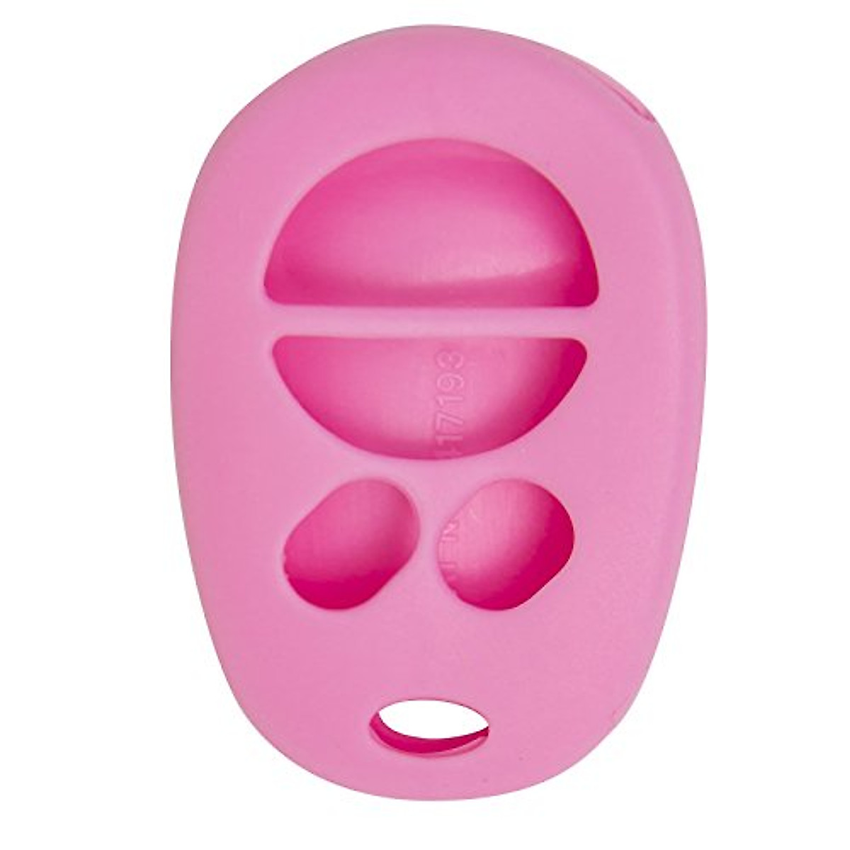 Keyless2Go Replacement for New Silicone Cover Protective Case for 4 Button Remote Key Fobs with FCC GQ43VT20T - Pink