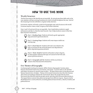 180 Days™: Social Studies, Geography for 6th Grade Practice Workbook for Classroom and Home, Cool and Fun Practice Created by Teachers (180 Days of Practice)
