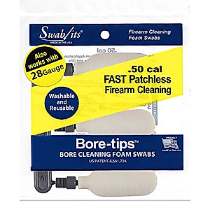 BORE-TIPS (12 Bag Case) 28 Gauge / 50 Caliber Case Gun Cleaning by Swab-its® - Made in The USA
