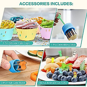LEITAO Bento Box Adult Lunch Box, 3 Layer Lunch Containers for Adults/Kids/Toddler, 8 Compartments Bento Lunch Box with Utensil Set, BPA Free, Microwave & Dishwasher Safe, Lead-Proof Lunchbox/Teal