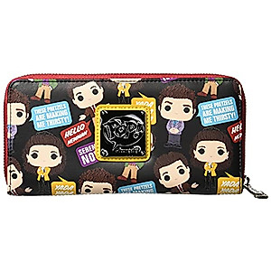 Pop! by Loungefly: Seinfeld Zip Around Wallet Exclusive, Multicolor