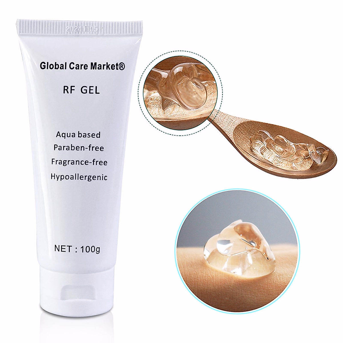 RF Gel (2 Pack) – Skin Cooling and Conducting Gel for Use with RF Face Lifting and Skin Tightening Beauty Devices