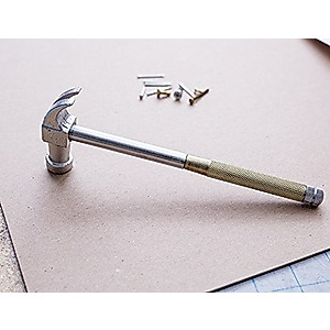 Kikkerland Multi Tool Handy Hammer with 6-in-1 Screwdriver Set, Household Tools,