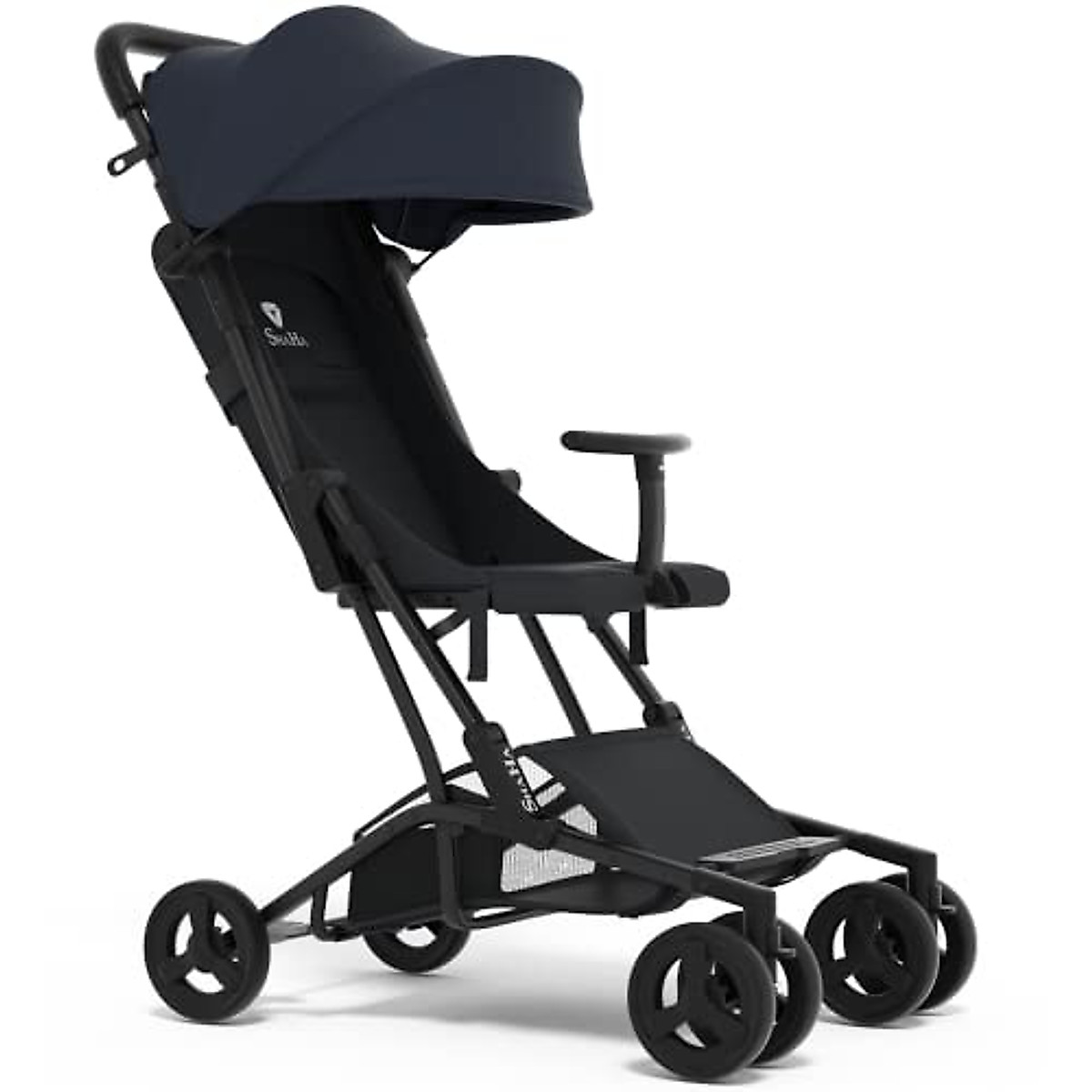 ShaHa Lightweight Stroller – Baby Travel Stroller for Toddlers – Foldable Compact Stroller for Travel, Airplane Stroller has Swivel Front Wheels, 1-Step Brake, Sun Canopy and Reclining Backrest