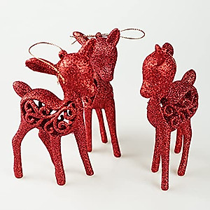 TORC Red Fine Glitter 4 oz Glitter Powder for Tumblers Resin Crafts Slime Cosmetic Nail Painting Festival Decoration