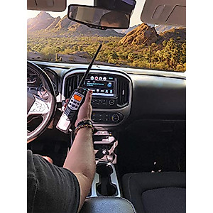 Uniden PRO501HH Pro-Series 40-Channel Portable Handheld CB Radio/Emergency/Travel Radio, Large LCD Display, High/Low Power Saver, 4-Watts, Auto Noise Limiter, NOAA Weather, and Earphone Jack