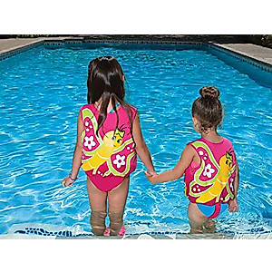 Poolmaster 50555 Learn-to-Swim Butterfly Swim Vest - 3-6 Years Old