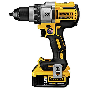 DEWALT 20V MAX XR Brushless Drill/Driver 3-Speed, Premium 5.0Ah Kit, Cordless (DCD991P2)