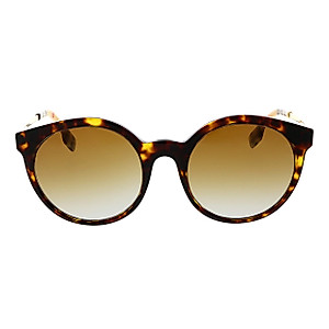 BURBERRY 0BE4296 Dark Havana/Polarized Brown Gradient One Size