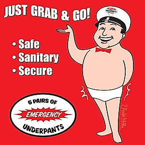 Accoutrements Emergency Underpants