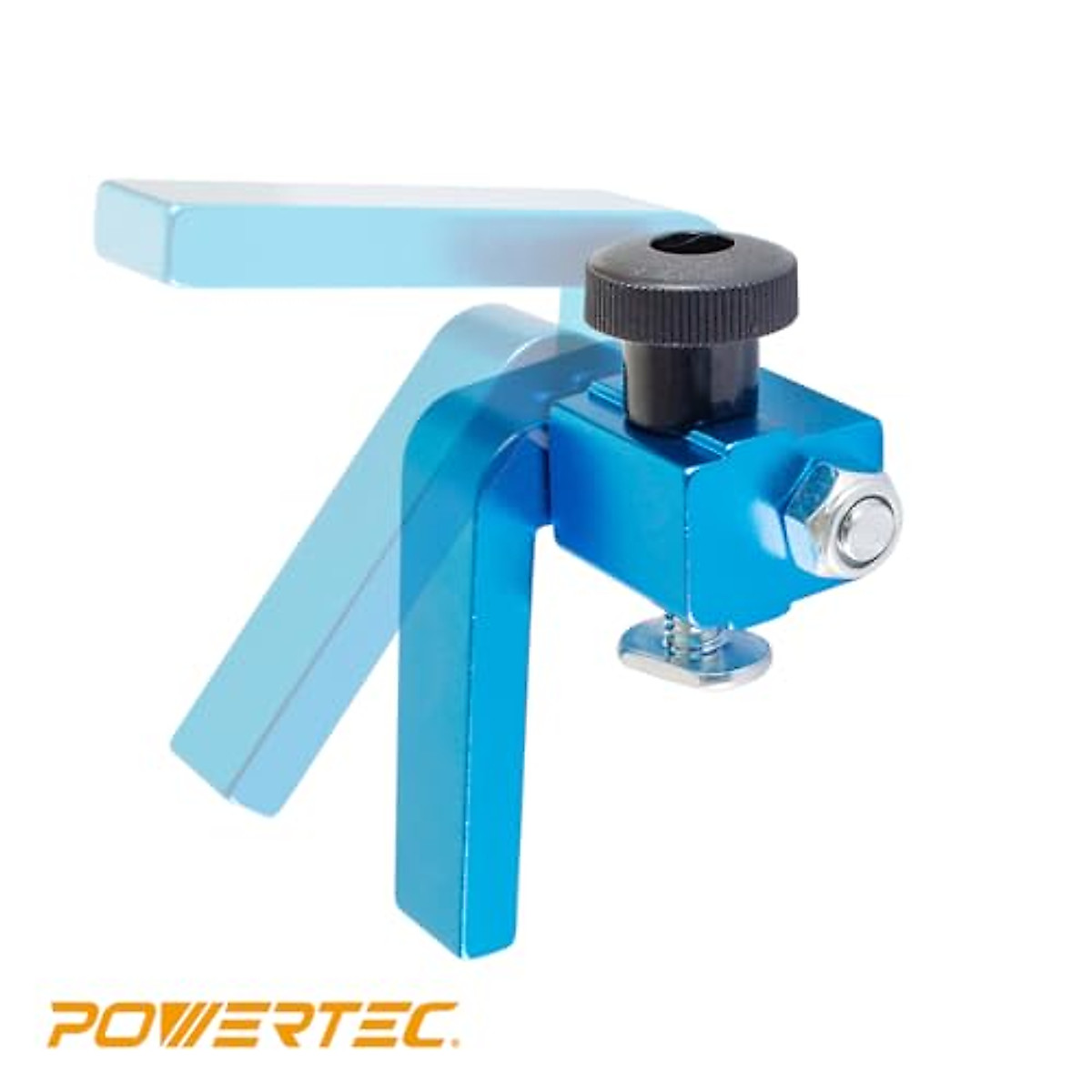 POWERTEC 71135 2-1/4-Inch Fence Flip Stop for Woodworking