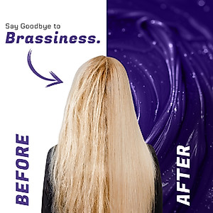 NOW BEAUTY Nourishing No Yellow Violet Conditioner - Deep Conditioner for Color - Treated Hair - Adds Texture & Shine to Hair - Vegan - Color Safe - Paraben & Sulfate Free - For Men & Women - 32 Oz