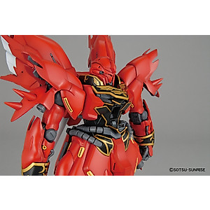 Bandai Hobby - Gundam UC - Sinanju (Animation Color), Bandai MG, Multi-Colored, 8"
