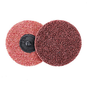 BHA Surface Conditioning Quick Change Discs, 3" Red (Medium) Prep Pad - 25 Pack
