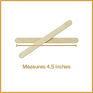 McKesson Tongue Depressors for Infants - Wood, Non-Sterile - 4 1/2 in, 1000 Count