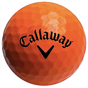 Calaway Callaway C10315 HX Soft Flight Practice Balls with Mesh Bag44 Orange Pack of 9