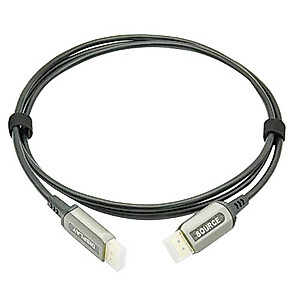 Jeirdus 25ft AOC HDMI Fiber Optic Cable Ultra HDR HDMI2.0b 18 Gbps,Support 4K60HZ ARC HDR10 HDCP2.2, Dolby Vision, Light Speed Slim and Flexible