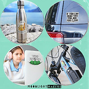 Funny Die Cut Bumper Stickers, Car Art, Bike Vinyl, Weatherproof (My Life Coaches)