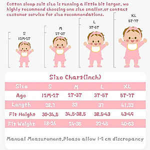 NOUJULOUN Toddler Sleeping Sack, Baby Sleep Sack, Light Weighted Sleep Sack Baby Wearable Blanket, Baby Toddler Sleep Sacks with Feet(Pink-Rainbow, 2T-3T)