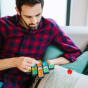 SmartGames Diamond Quest Deduction Game with 80 Challenges for Ages 10 - Adult