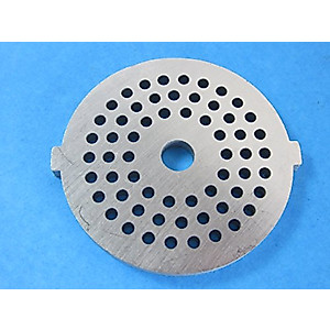 Replacement meat grinder set for many Waring Pro, Rival, Deni, Game Winner etc. Plate is 2 1/8" 53mm wide. PLEASE MEASURE BEFORE ORDERING. Does not fit Kitchenaid.