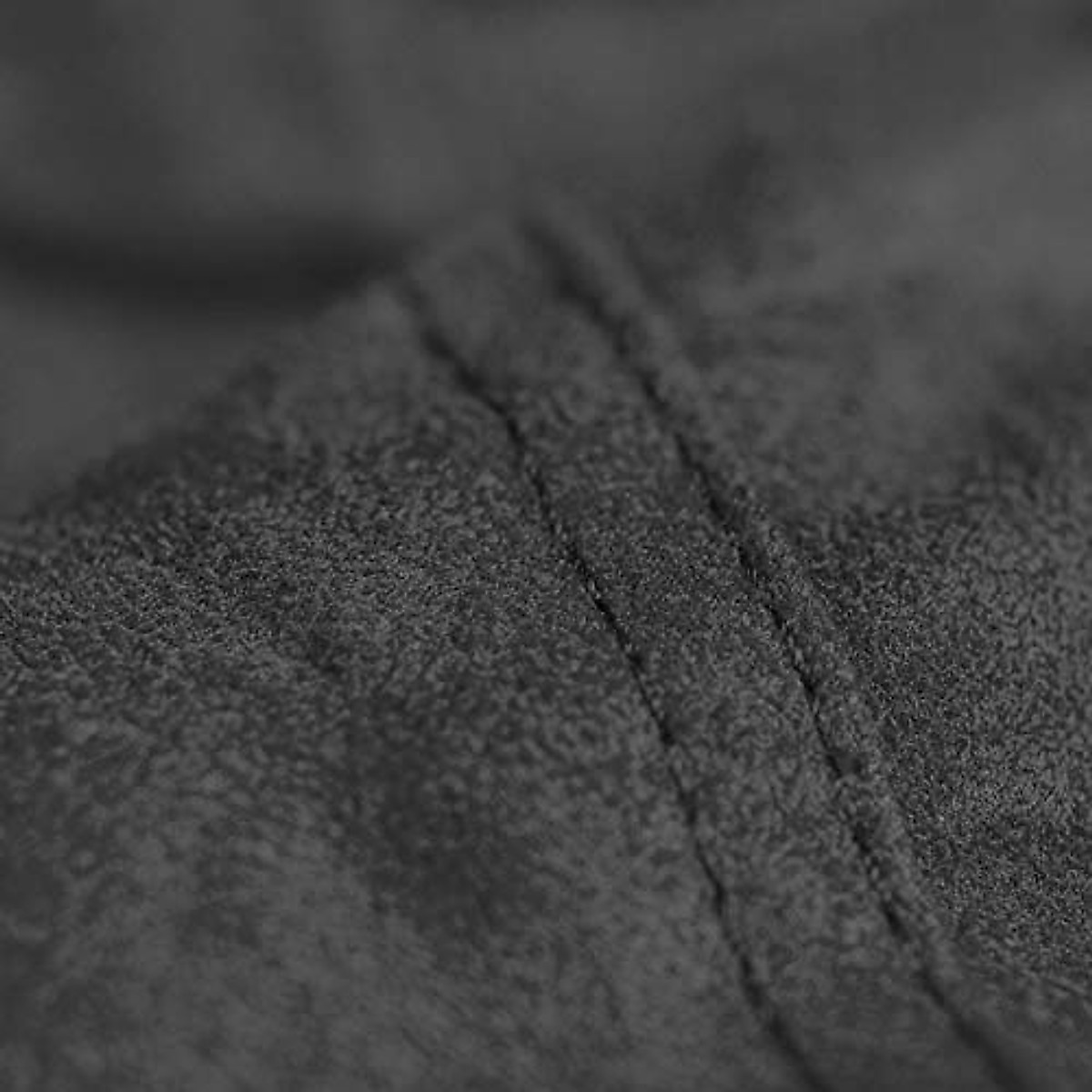 Chill Sack Bean Bags Large Bean Bag, 7-Feet, Charcoal Micro Suede